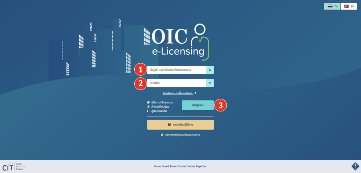คู่มือขอรับ-ขอต่อใบอนุญาตผ่านระบบ e-Licensing สำนักงานคปภ. - TII สถาบันประกันภัยไทย
